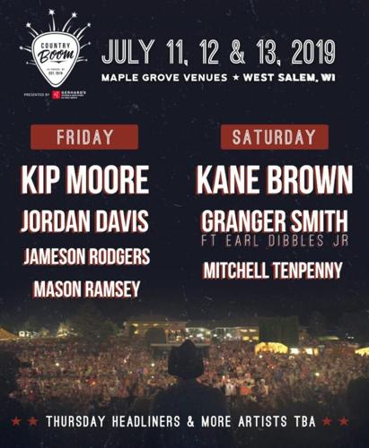 Country Boom Reveals 2019 Lineup | News | wxow.com