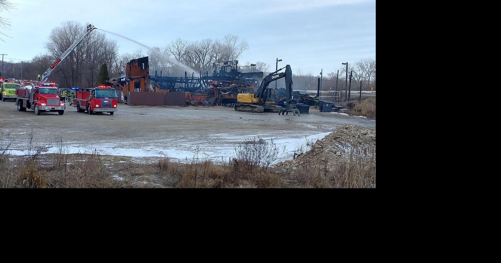 Fire destroys Black Horse Bar and Grill in Winona | News | wxow.com