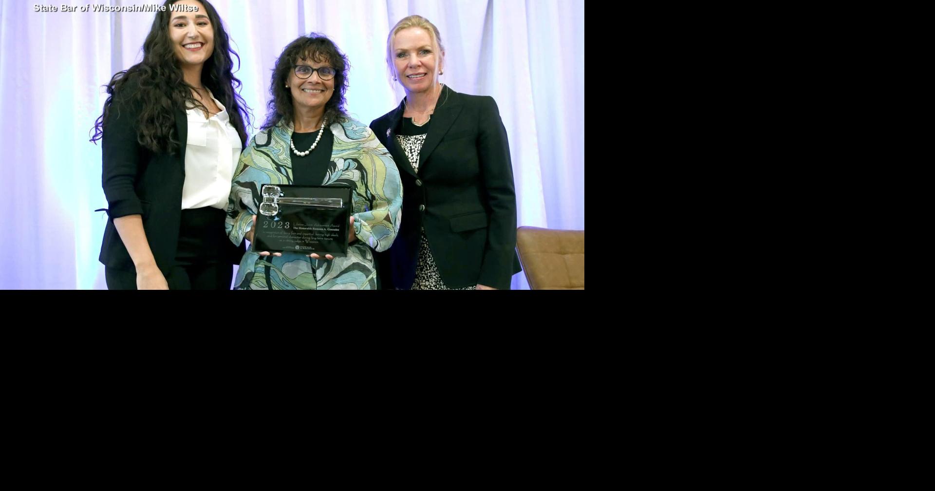 Judge Gonzalez awarded Lifetime Jurist Award | Top Stories | wxow.com