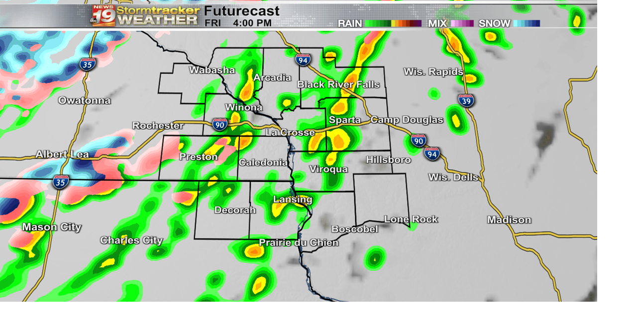 Thursday's showers and storms usher in cooler air and a few lingering ...