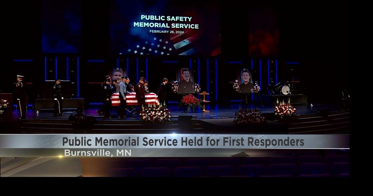 Three slain Minnesota first responders are honored as heroes who made ...