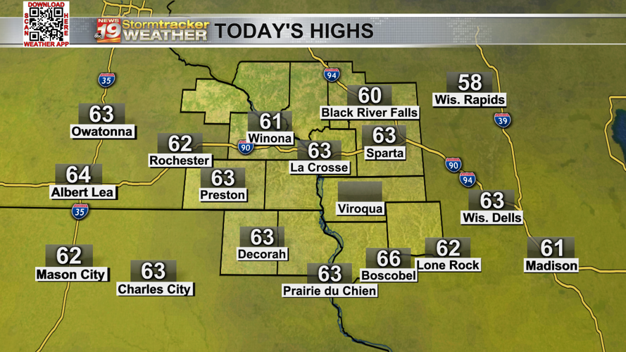 Rain on the way | Weather | wxow.com