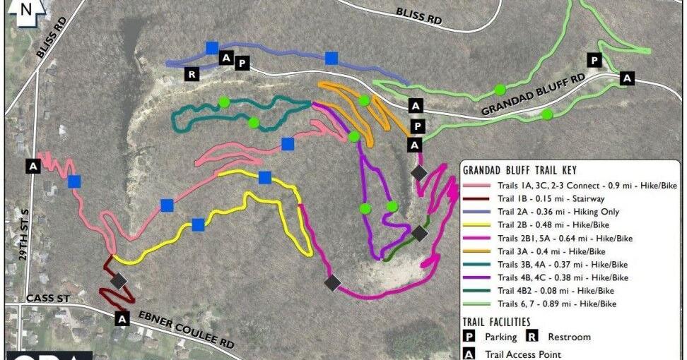 New Grandad Bluff Trails System now open | Outdoors | wxow.com