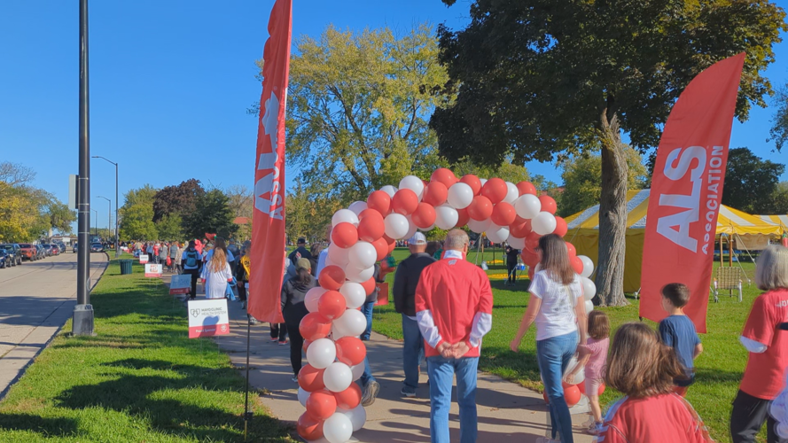 ALS Walk sets pace with record fundraising | News | wxow.com