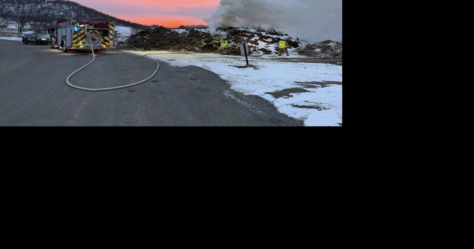 Coon Valley brush disposal site catches fire Saturday | News | wxow.com