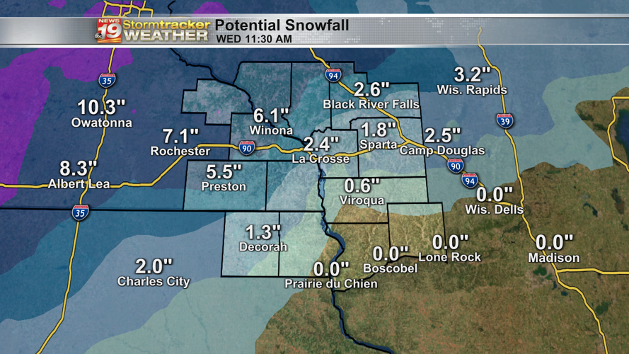 First winter storm of 2023 will bring travel impacts | 19 Storm Track ...