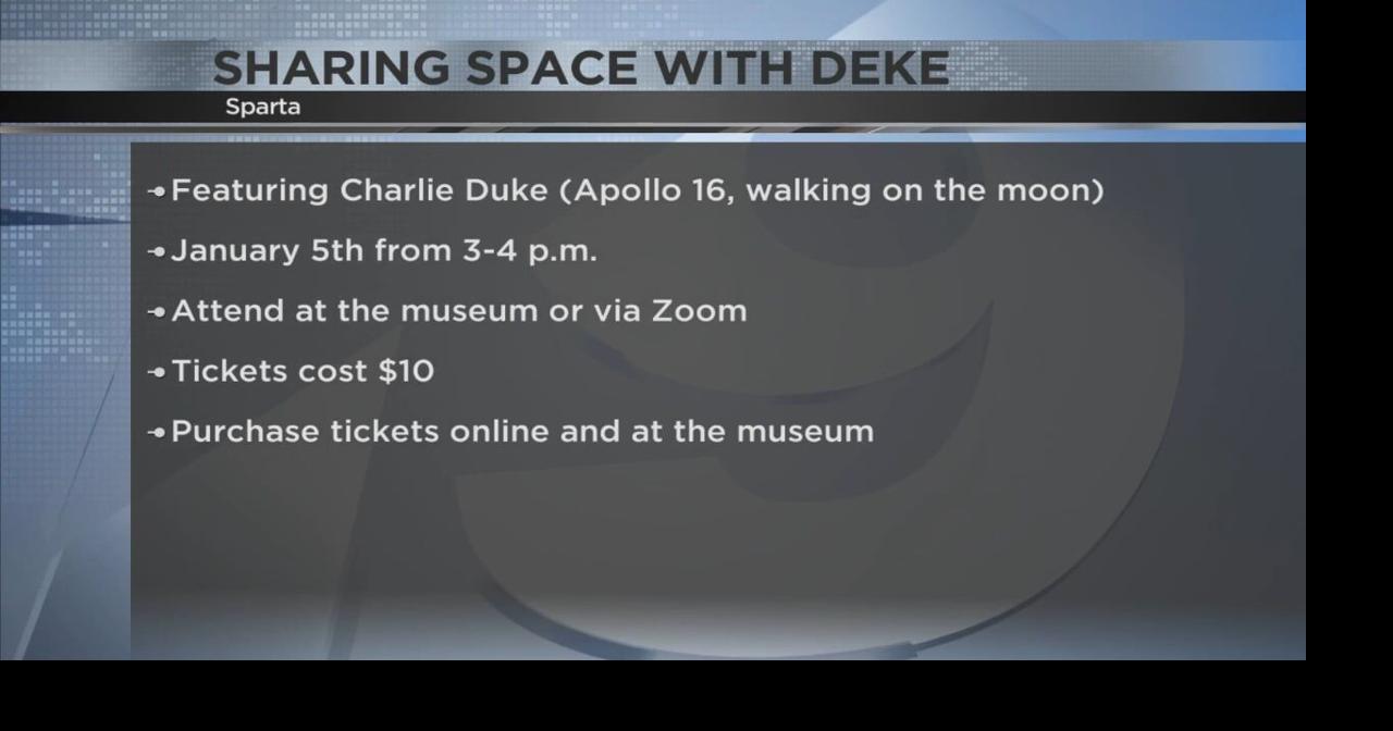 Meet NASA astronaut Charlie Duke at museum event | Video | wxow.com