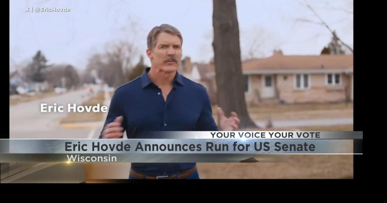 Republican Eric Hovde seeks to unseat Democrat Baldwin in Wisconsin ...