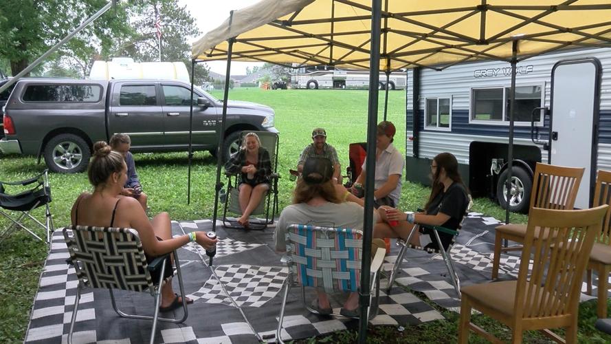 Country Boom attendees are ready to take on day two of performances ...