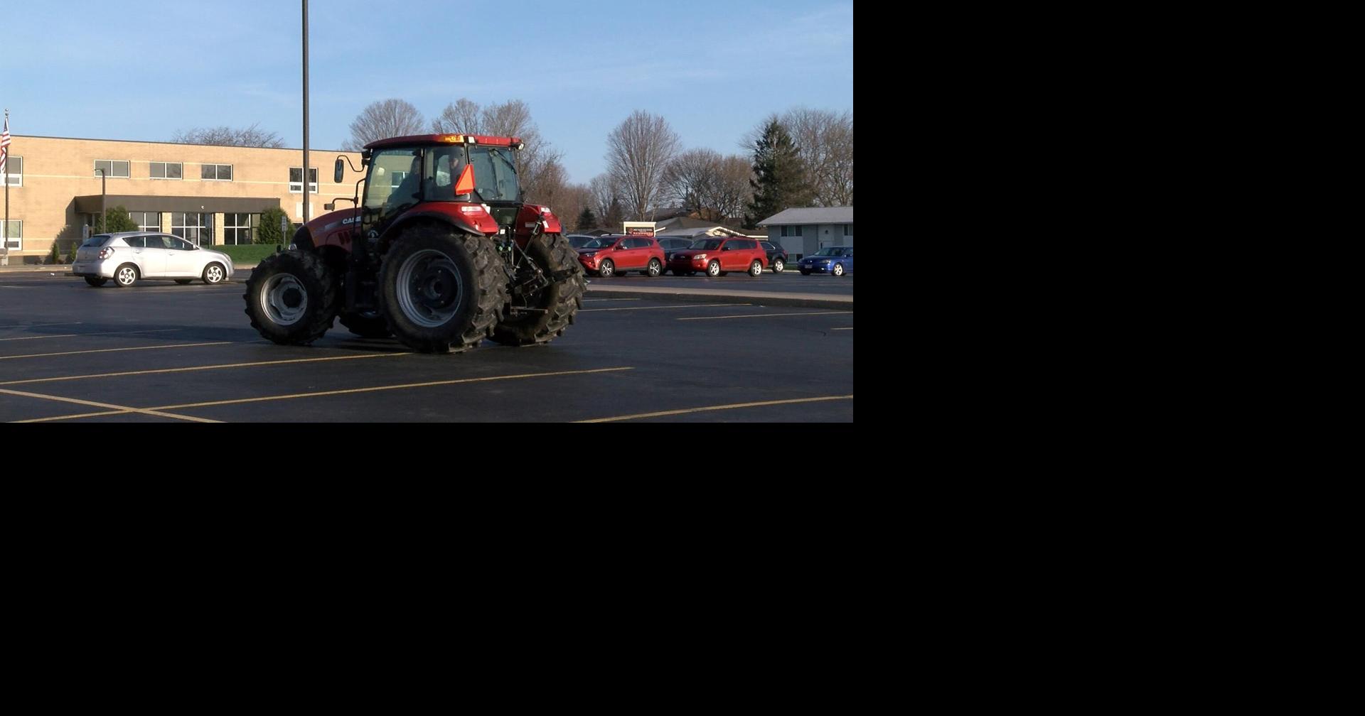 West Salem students roll in on Drive Your Tractor To School Day | News ...