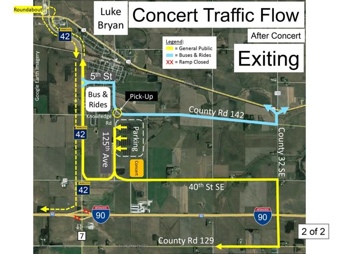 Expect plenty of traffic for Luke Bryan's Eyota concert | News | wxow.com
