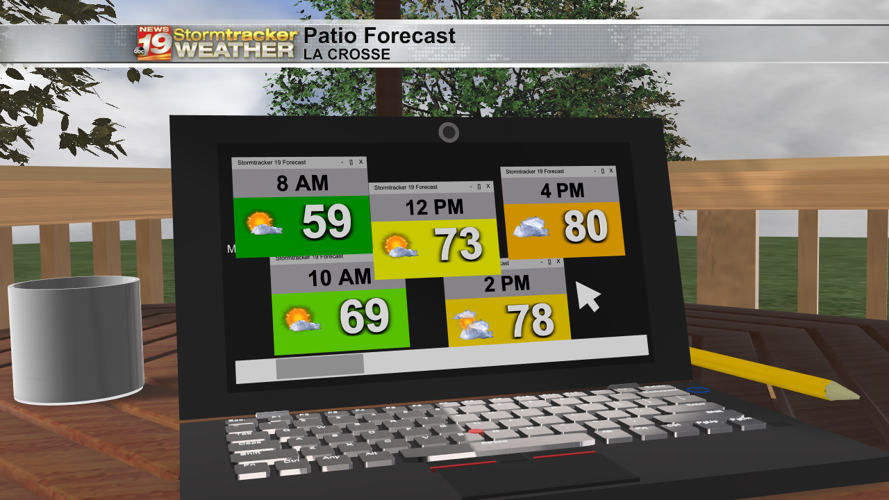 After a cool morning, Friday's bringing highs in the 80s | 19 Storm ...