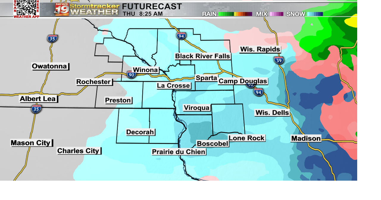 Snow moves into the region | 19 Storm Track Weather | wxow.com