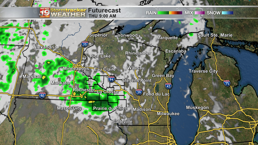 Dry Wednesday, then changes... | 19 Storm Track Weather | wxow.com