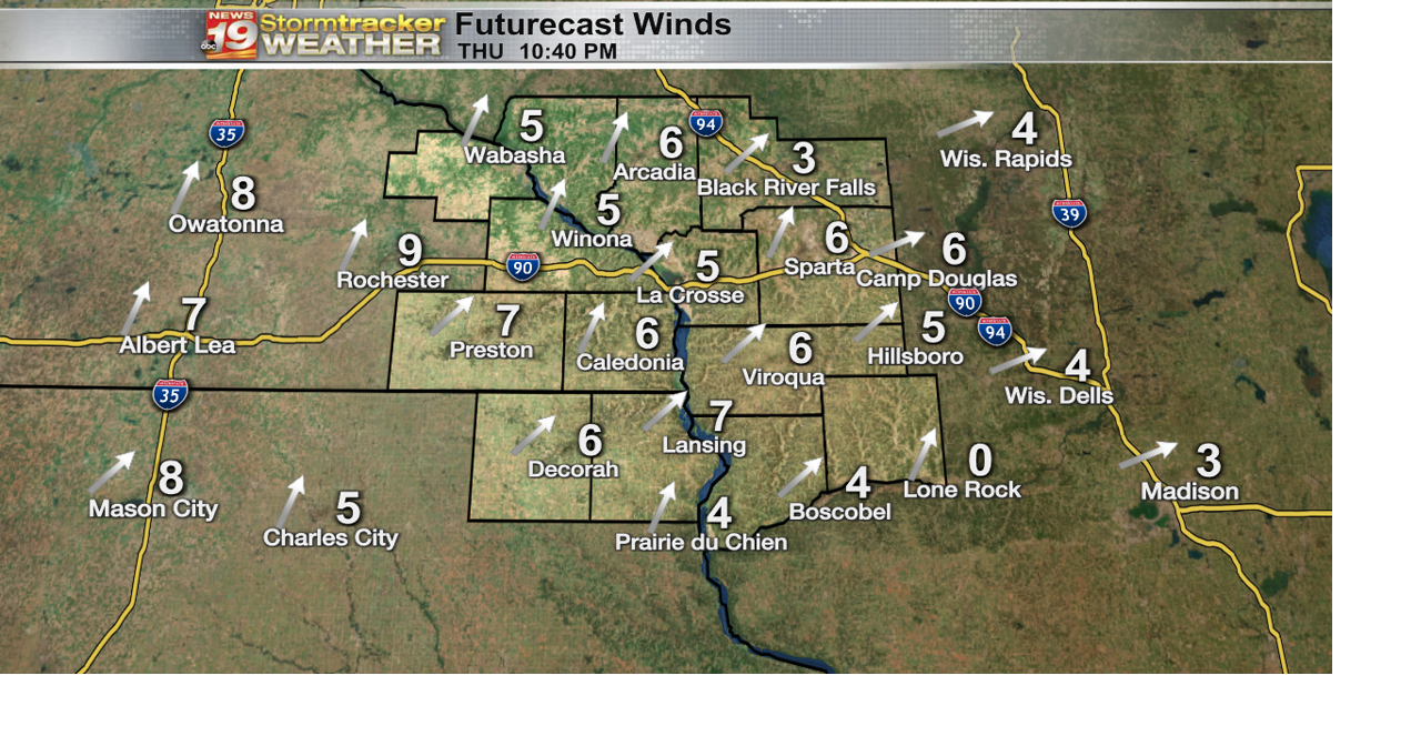 Warm southern air giving us highs in the 70s to close out the week | 19 ...