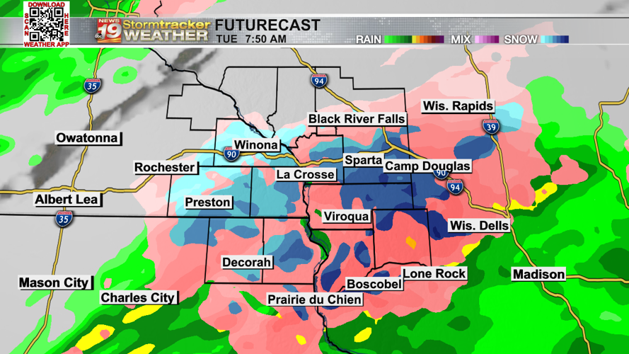 It's no April Fool's joke! Rain is in the forecast to start the week ...
