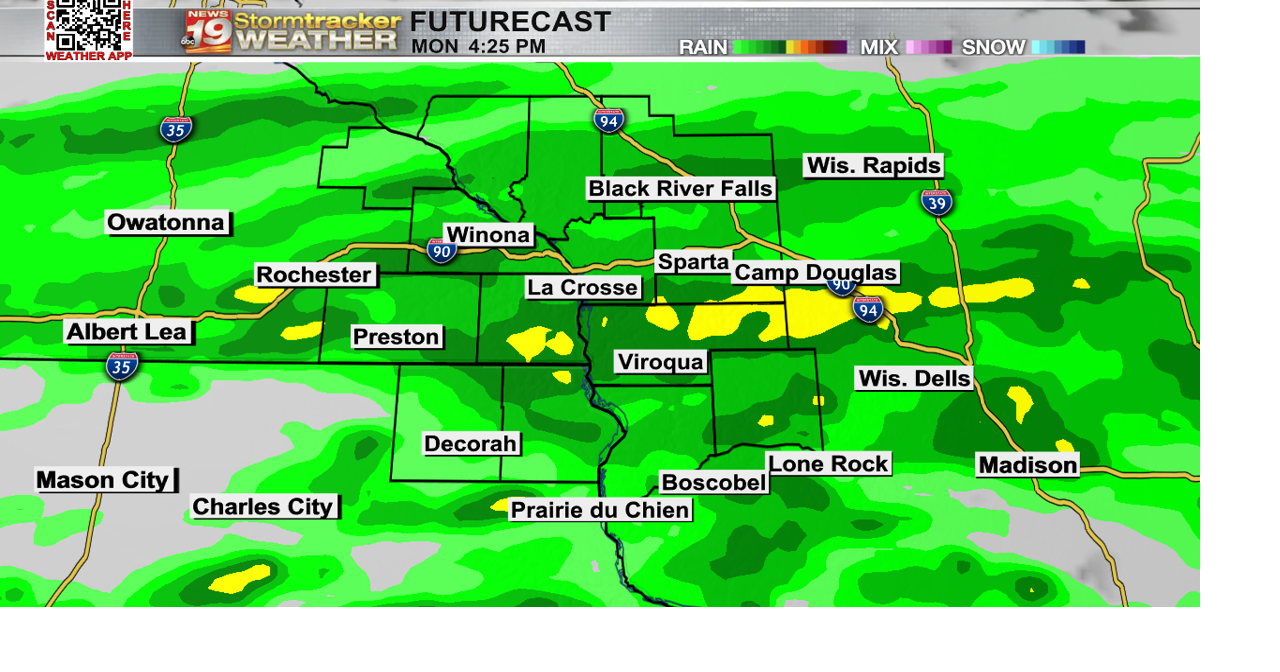 It's no April Fool's joke! Rain is in the forecast to start the week ...