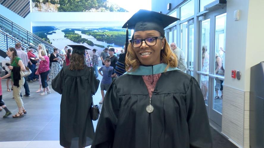 Viterbo University celebrates with friends and family the graduating ...