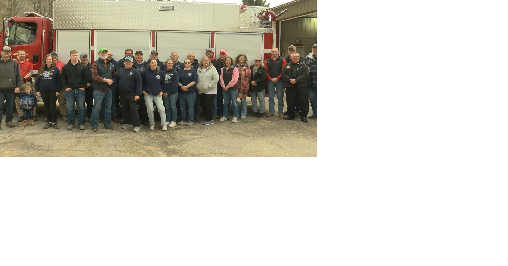 Rep. Van Orden visits Genoa Harmony Fire Department for new firetruck ...