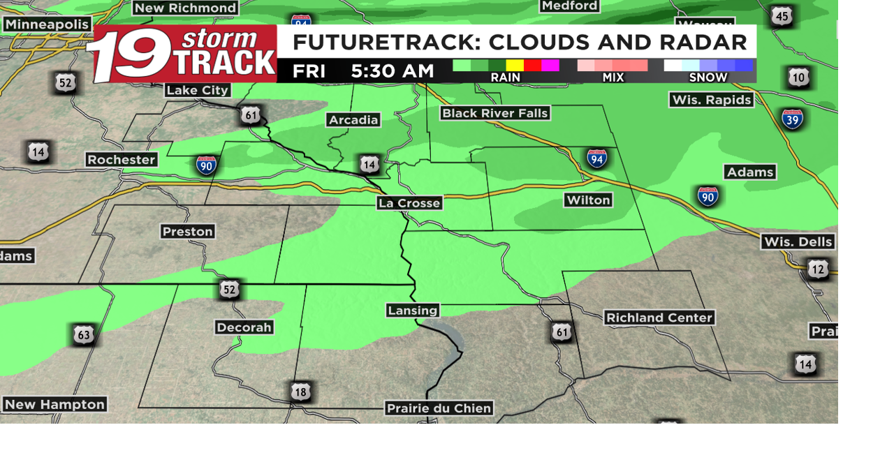 Windy conditions with a few rain chances to wrap up the work week! | 19 ...