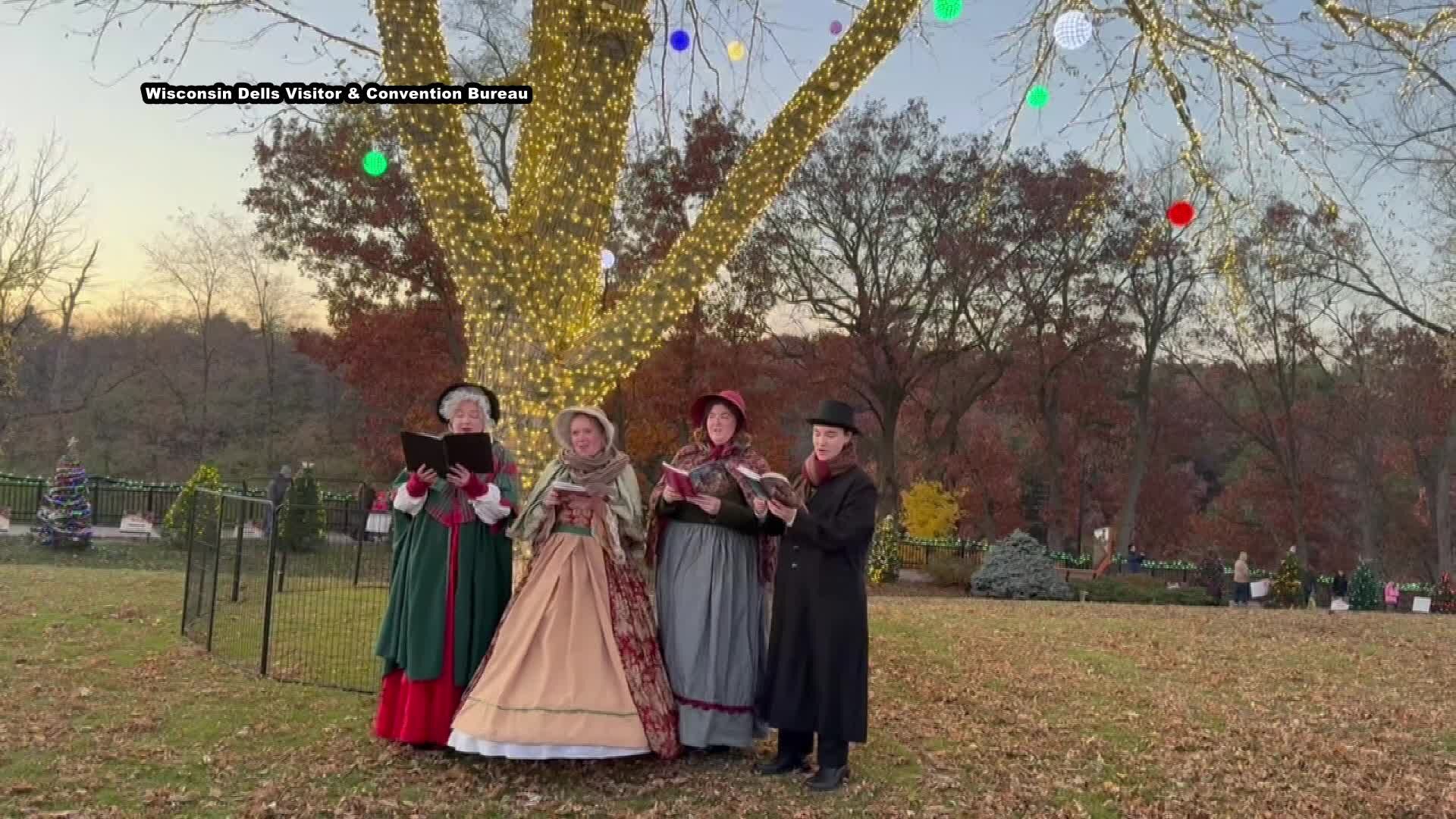 Wisconsin Dells leans into holiday season with lights, shows and winter ...