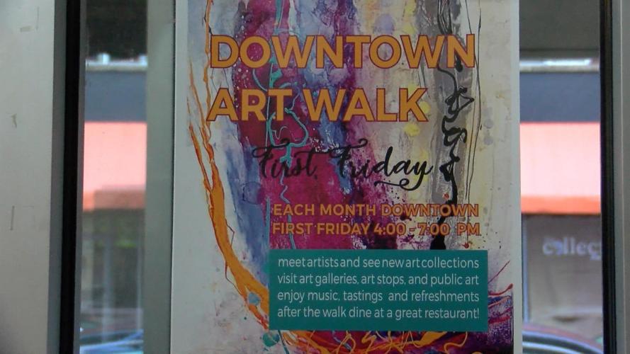 'First Friday Downtown Art Walk' kicks off | News | wxow.com