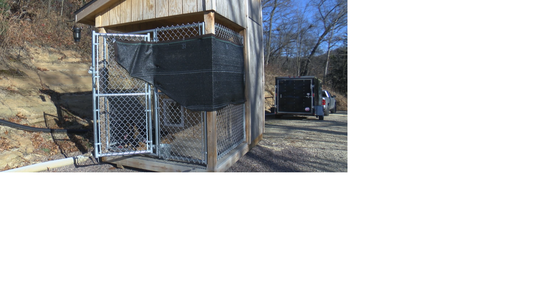 Holmen Police Department receive a brand new K9 shelter | Coulee Region ...