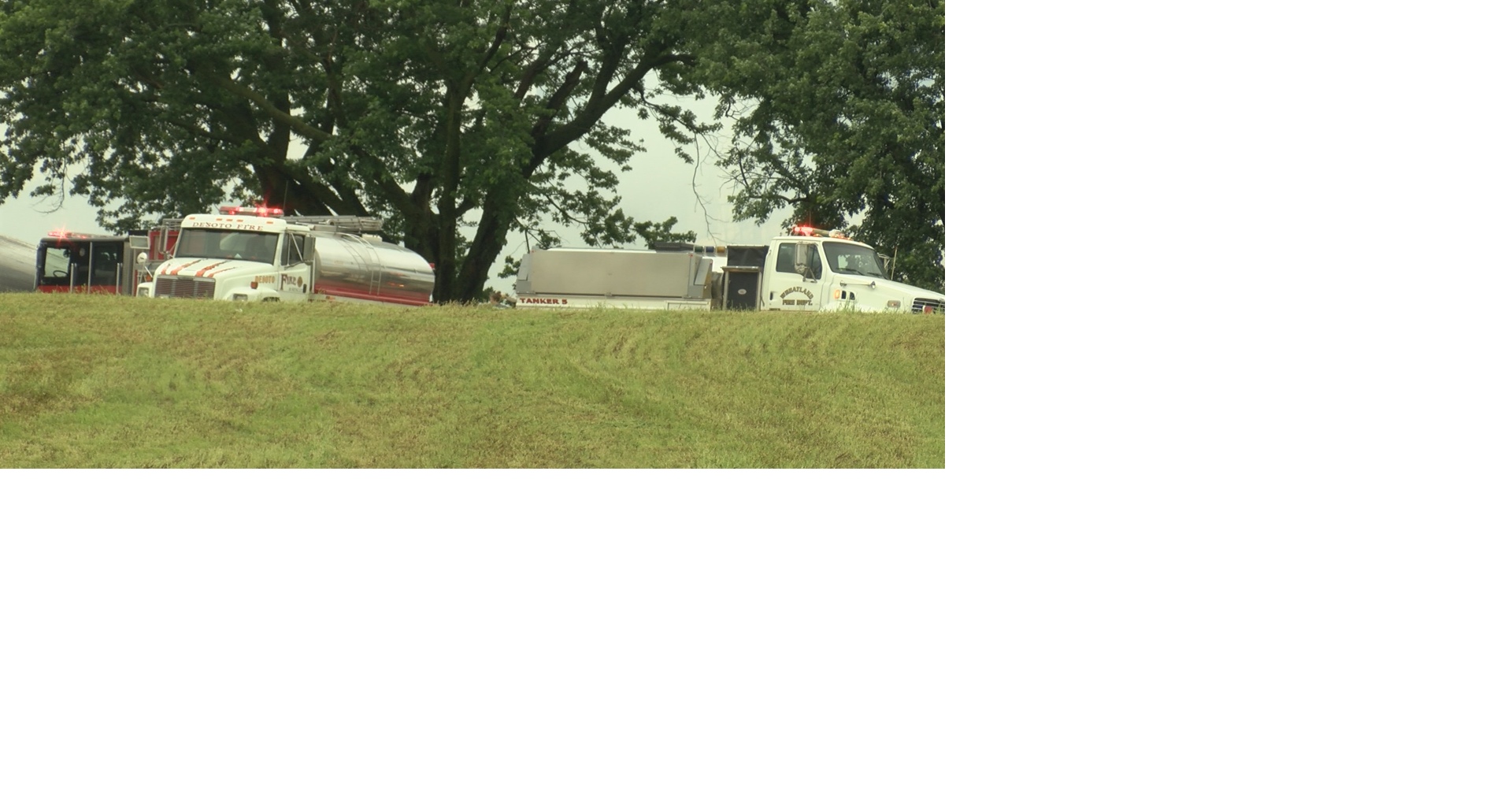Multiple departments respond to De Soto area house fire | News | wxow.com