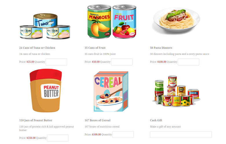 Hunger Task Force's 1st Annual Virtual Food Drive online | Top Stories ...