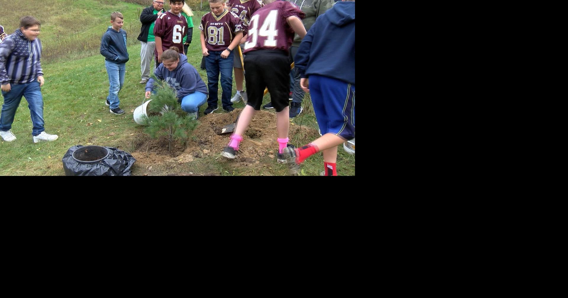 De Soto students gather for the Peace Tree Project | Top Stories | wxow.com