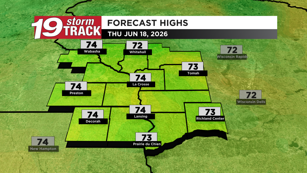 DMA Forecast High Temp - 2025.png | | wxow.com