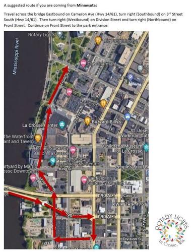 Police lay out routes to get to this year's Rotary Lights | Top Stories ...