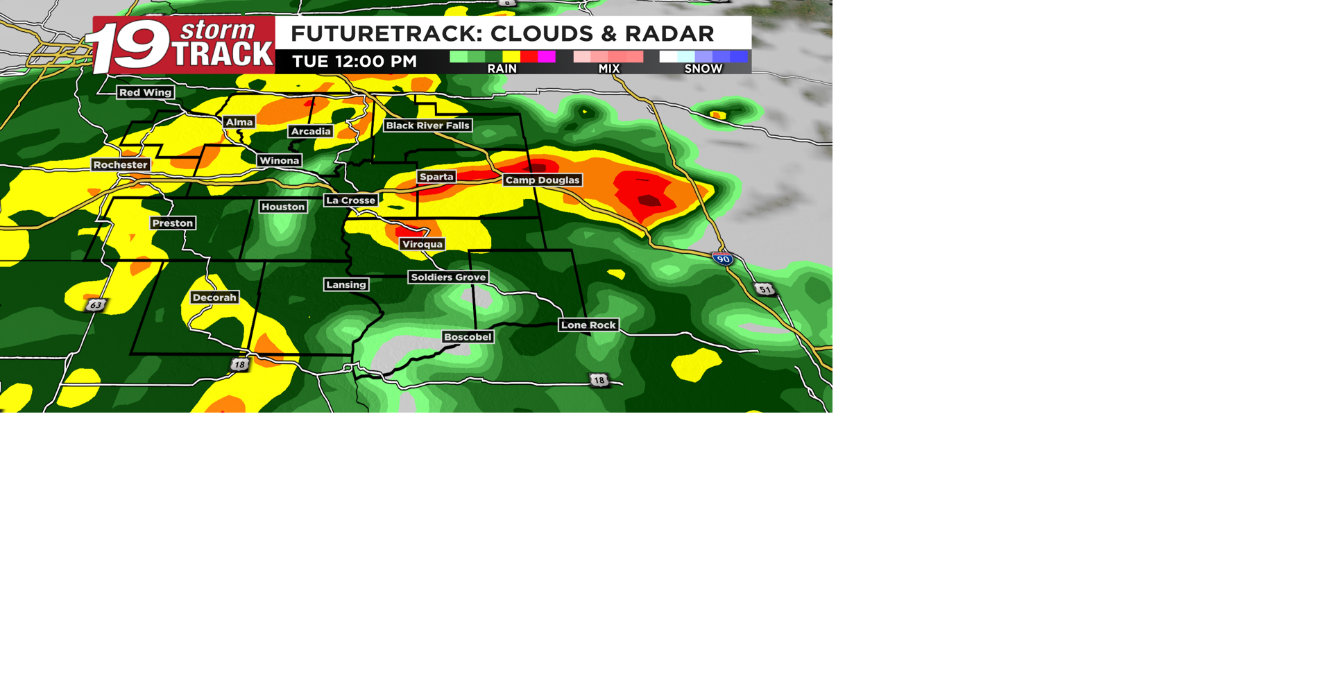 Widespread rain and thunderstorms expected today; air quality to ...