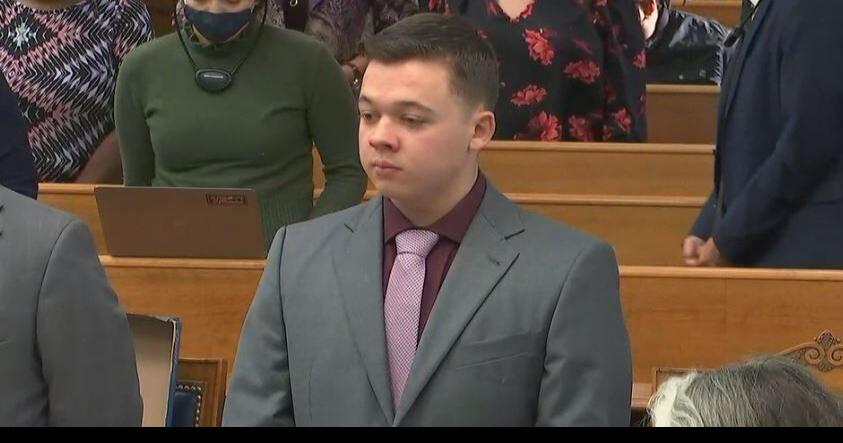 Drone video at Rittenhouse murder trial shows first shooting | Crime ...