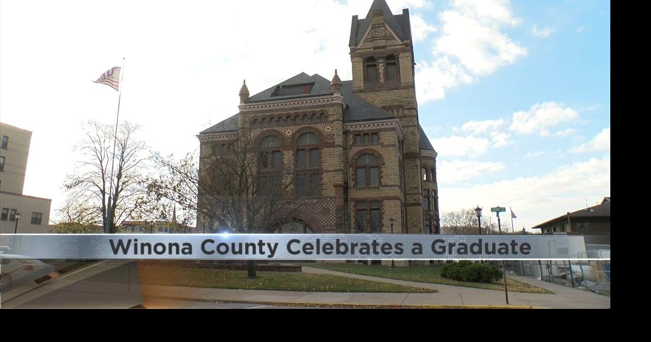 Winona County celebrates a new graduate | Video | wxow.com