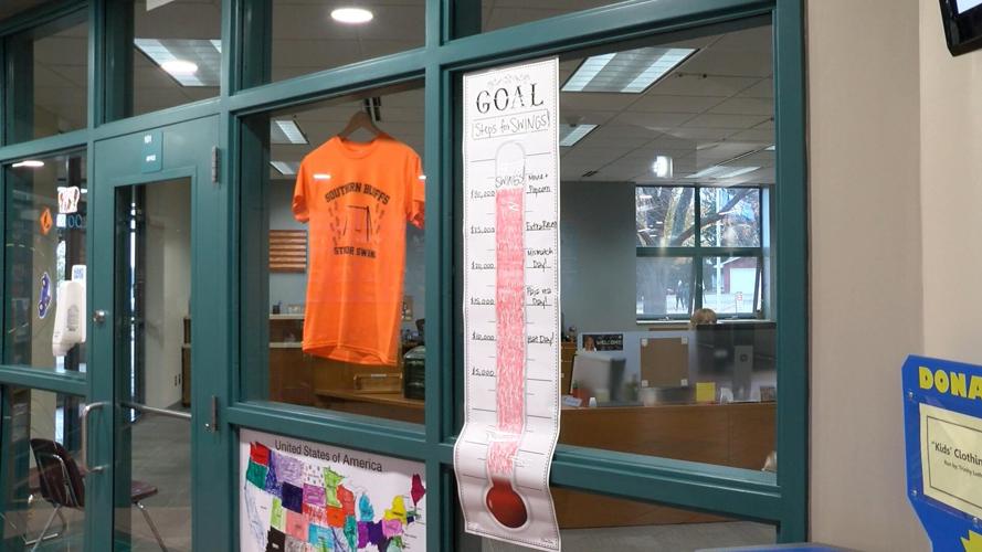 Southern Bluffs hits fundraising goal for a new swing set | News | wxow.com