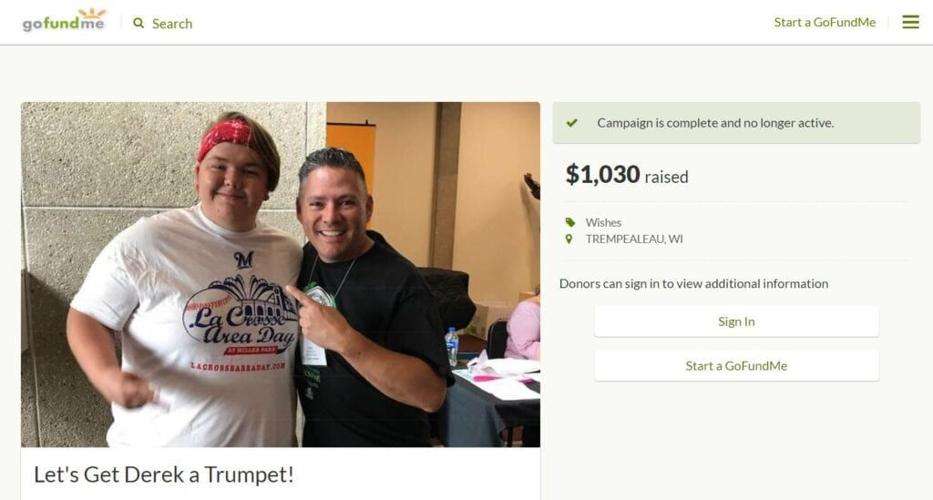Former G.E.T. High School band member gets new trumpet donated | News ...