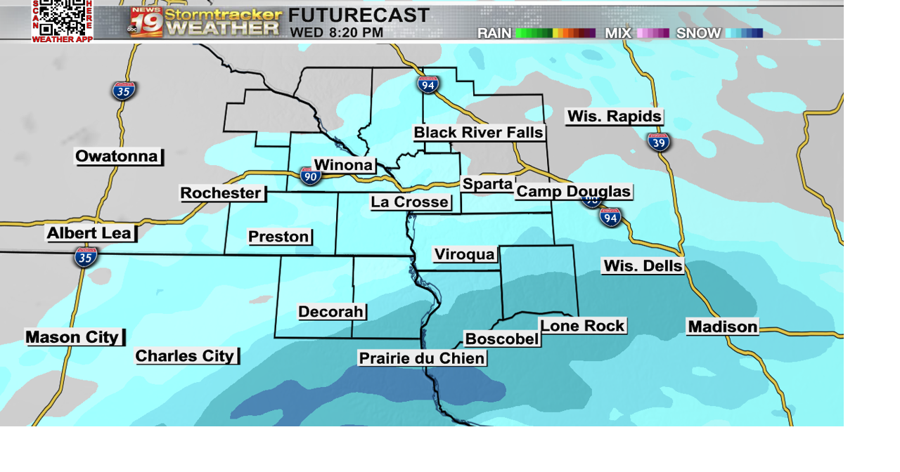 More snow chances and cold temps through the rest of the week | 19 ...