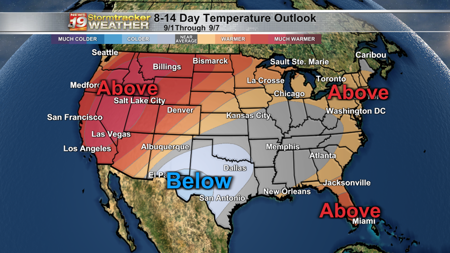 Potentially heavy t-storms in the area. | 19 Storm Track Weather | wxow.com