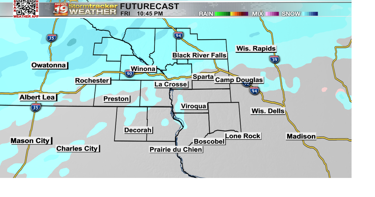 Cool with some weekend snow chances | 19 Storm Track Weather | wxow.com