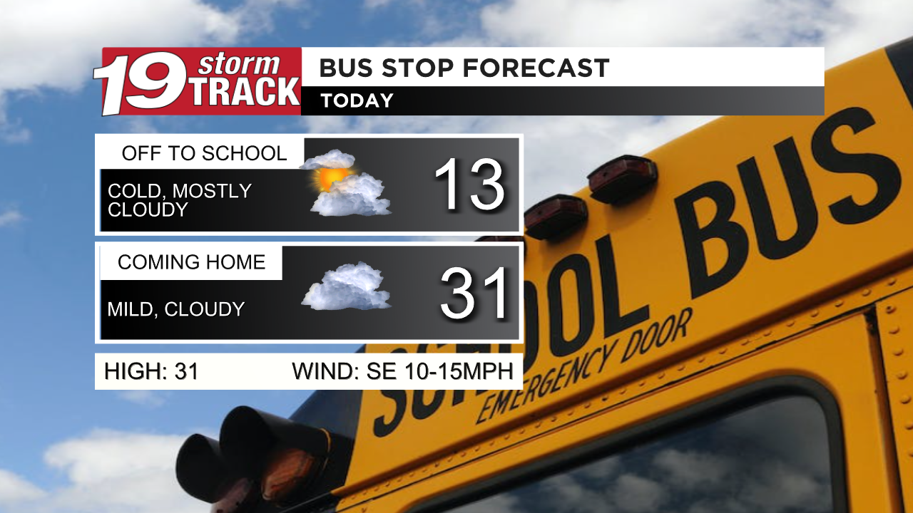 Tracking snow and freezing drizzle for the second half of our Wednesday ...