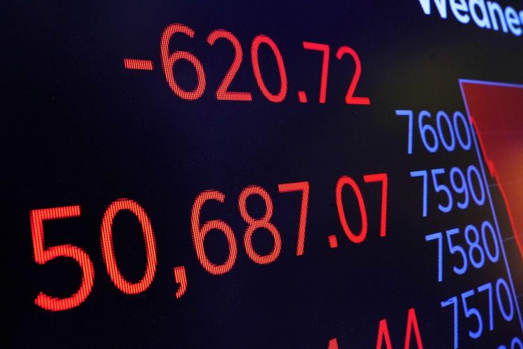 Wall Street holds steadier as AI stocks recover some of their sell-off ...