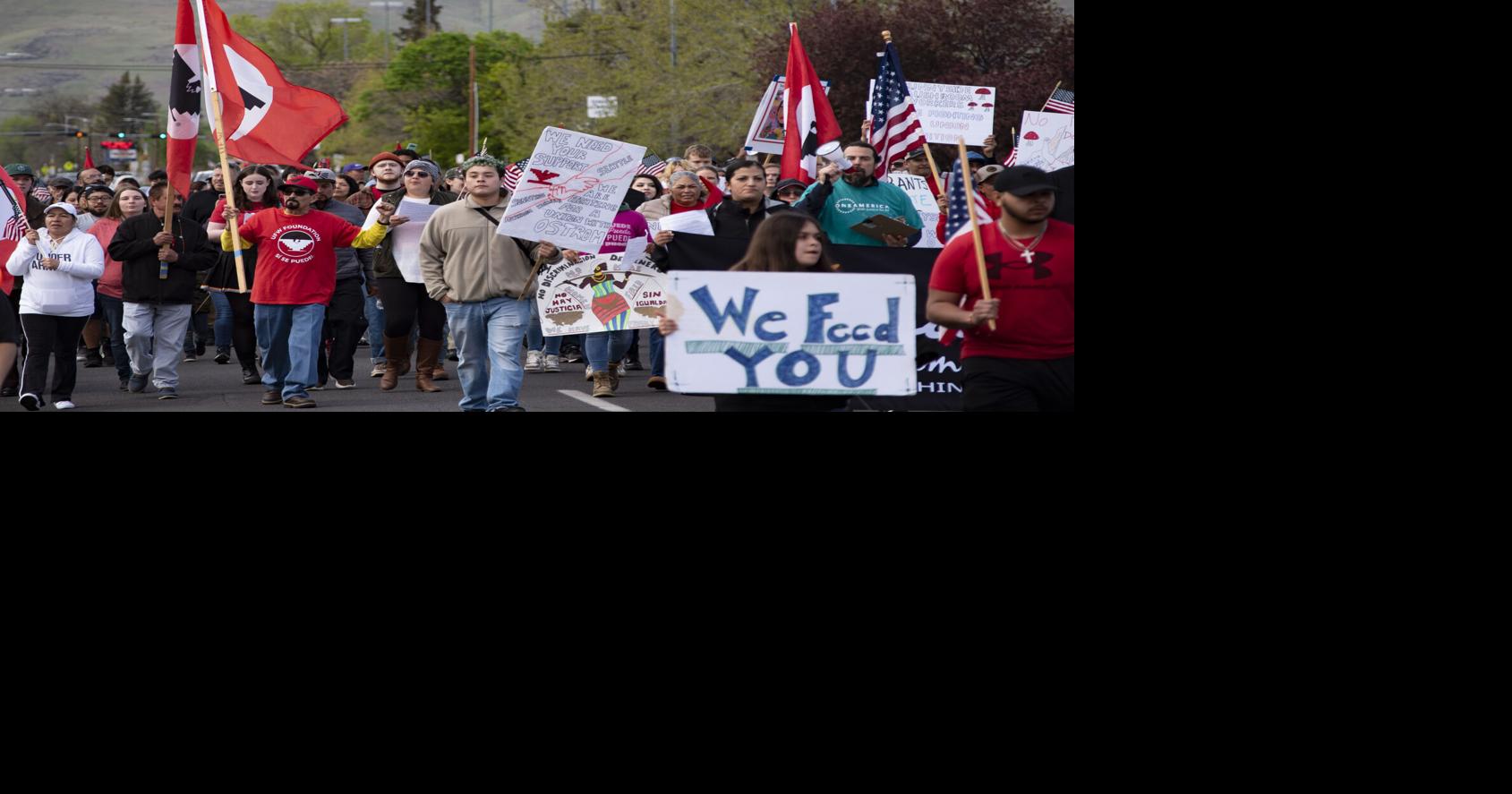Yakima comes together to recognize workers and immigrants at May Day ...