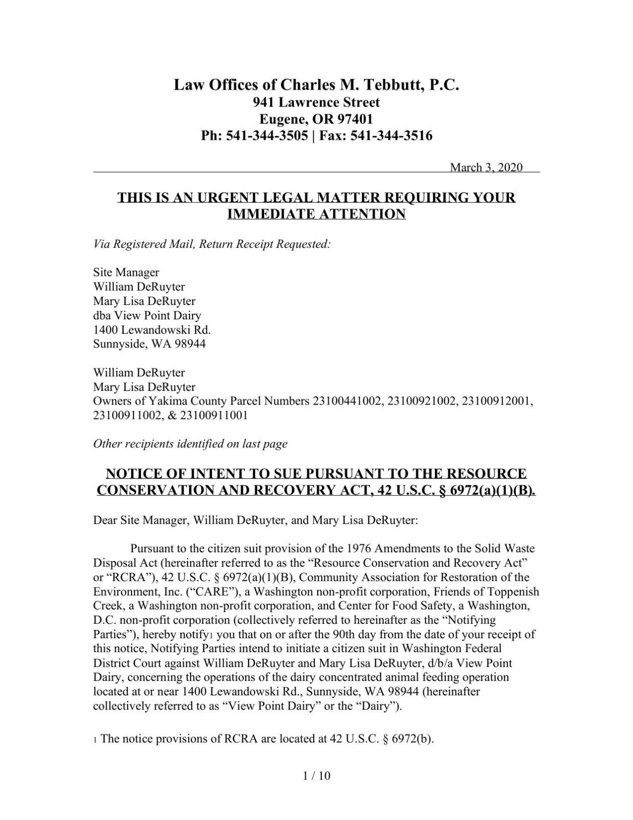 View Point letter | | yakimaherald.com