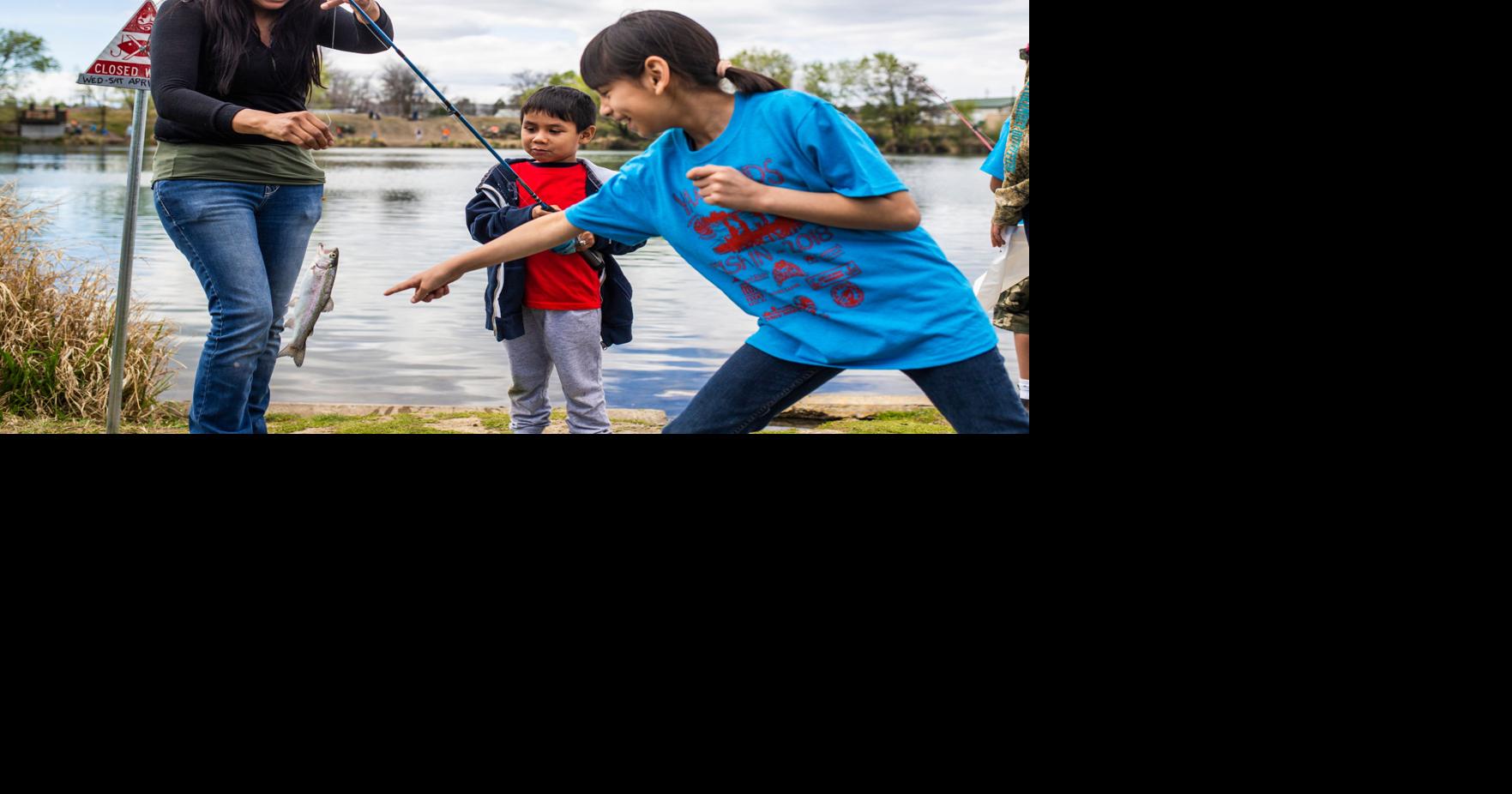 Photos: Kids Fish-In at Sarg Hubbard Park | Sports Photos ...