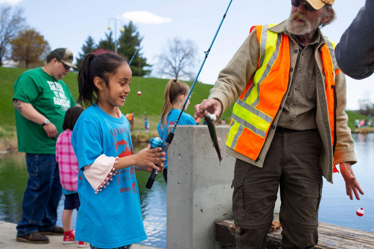 Photos: Kids Fish-In at Sarg Hubbard Park | Sports Photos ...