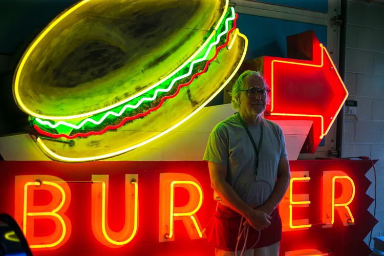 PHOTOS: Yakima neon artist | News Photos | yakimaherald.com