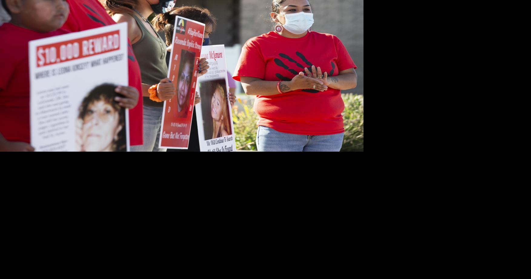 Gathering for Rosenda Strong calls attention to murdered, missing ...