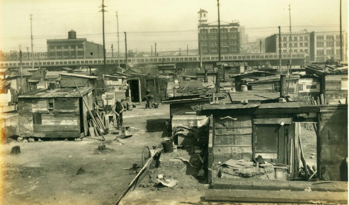 In 1930s Seattle, homeless residents built eight Hooverville ...
