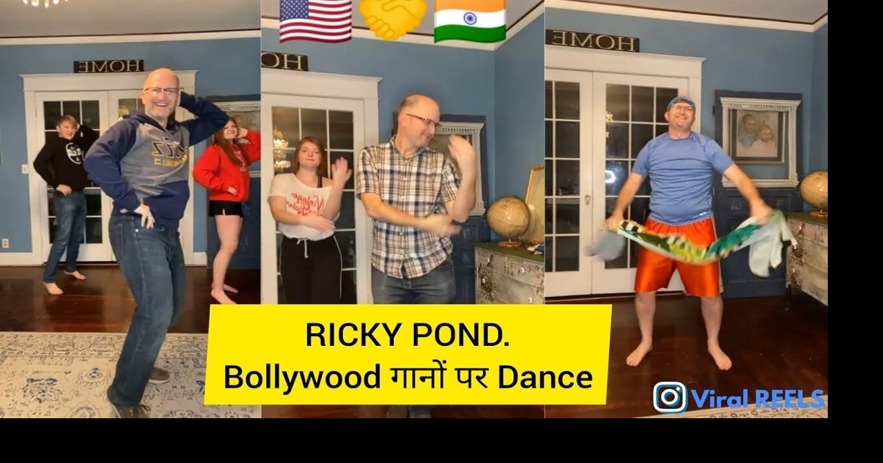 Ricky pond dance on Bollywood songs, viral Instagram reels, must watch ...